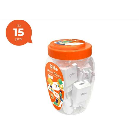 Jual 1 Toples 15 Pcs Olike Kepala Charger C111 1a Output Smart Chip