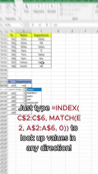 💡 Stop Using Vlookup Try Index Match Instead 🚀 Youtube