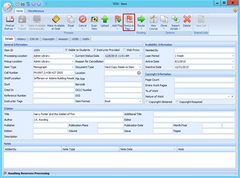 Adding Or Removing Flags Atlas Systems