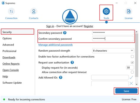 How To Manage Passwords In Supremo Supremo Control