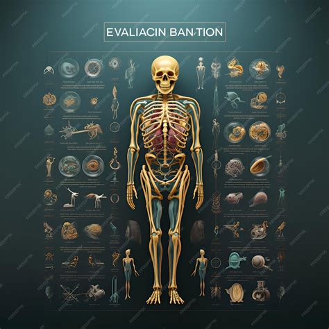 Anatomía Del Esqueleto Humano Ilustración Vectorial Anatomía Del Cuerpo