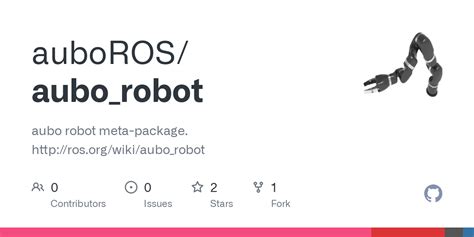 GitHub AuboROS Aubo Robot Aubo Robot Meta Package Ros Org Wiki Aubo Robot