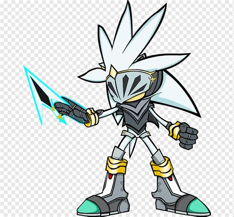 Как нарисовать соника шедоу и сильвера