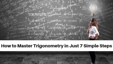 Seven Simple Tips How To Solve Trigonometry Problems Quickly Seven Simple Tips How To Solve Trigonometry Problems Quickly