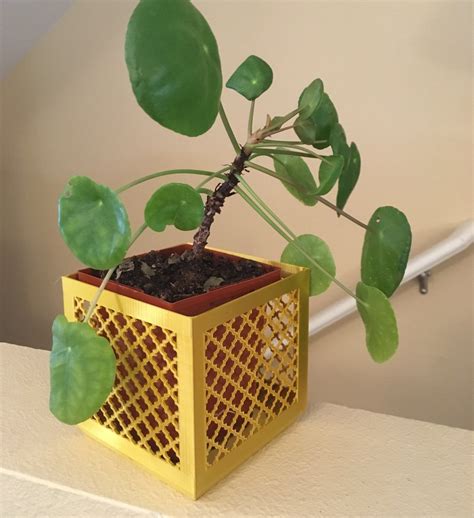 Moroccan Tile Planter Box With Lid By Amy Hengst Download Free Stl