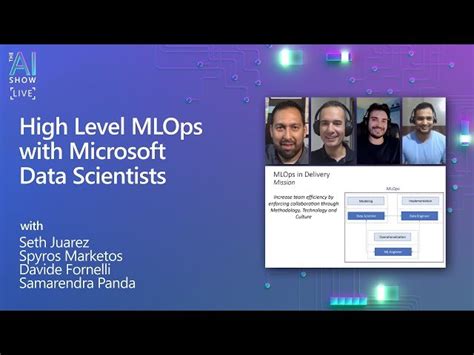 Free Video High Level Introduction To Mlops Ai Show Episode 33 From