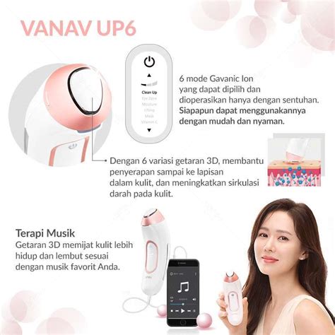 Beauty Device Vanav Up6 Pink Vanav Indonesia