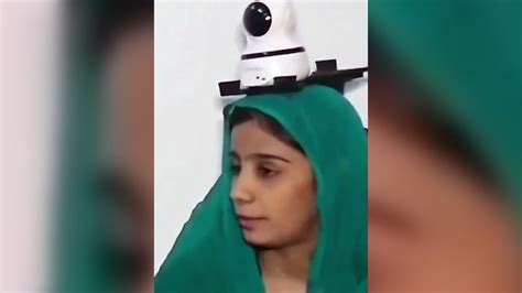 Pakistan Woman With Cctv Camera On Head India Today