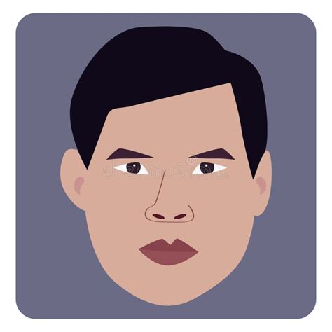 Man Face 1 Stock Vector Illustration Of Attractive Hair 48053556