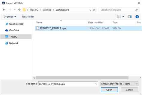 How To Set Up Shrew Soft Ipsec Vpn Client For Watchguard Wiseindy