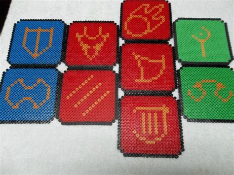 Ffxiv Class Emblem Coasters Beadsprites Ffxiv Class Emblem Coasters Beadsprites
