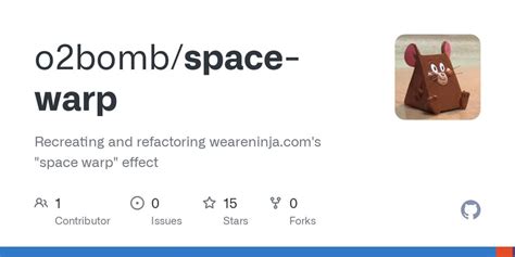 i wrote up a short tutorial on how to create a space warp effect using r3f see comments for