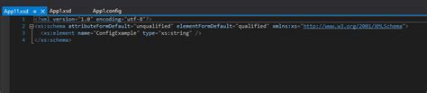 Net Disable Intellisense Warning On Xml Config File In Netframework Project Stack Overflow