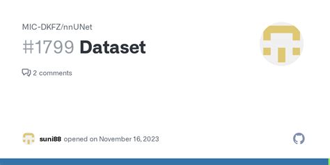 Dataset · Issue 1799 · Mic Dkfznnunet · Github