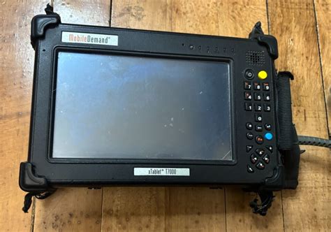 Mobiledemand Xtablet T7000 Rugged Tablet Pc With Power Supply And Scanner B Ebay
