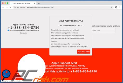 VIRUS ALERT FROM APPLE POP UP Scam Mac Removal Steps And MacOS Cleanup Updated