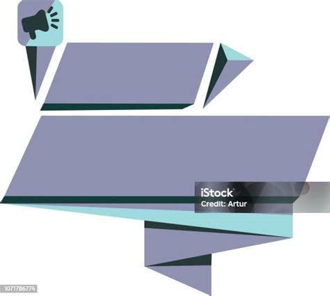 평면 디자인 비즈니스 벡터 일러스트 레이 션 개념 빈 복사본 공간 현대 추상 배경 기하학적 요소 사각형 추상 모양 형성 수평 그래픽 개요 확성기 0명에 대한 스톡 벡터 아트