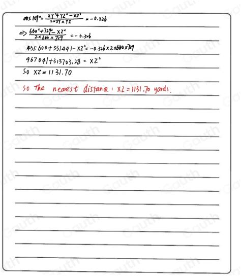 Solved Two Hikers Start From The Common Point Y And Each Heads In A Different Direction