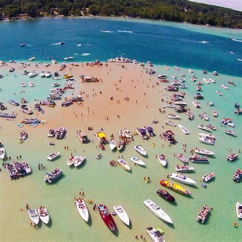 Torch Lake Sandbar Torch Lake Kayak Rentals Lake