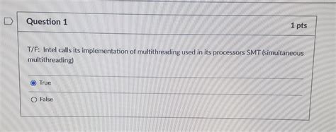 solved question 11 ﻿ptst f intel calls its implementation