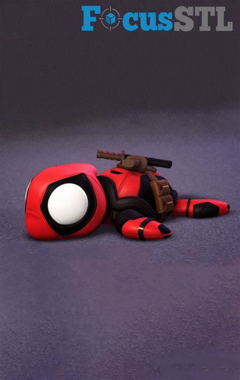 Super Turtles Deadpool Stl 3d Print Model Focusstl