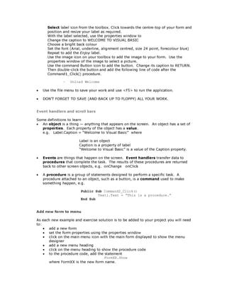 Visualbasic Tutorial Pdf