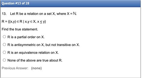 Solved 4 True Or False The Following Is The Correct Venn