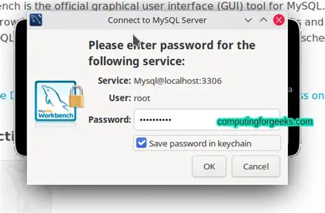 Install And Use Mysql Workbench On Fedora 424140 Computingforgeeks