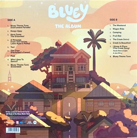 Joff Bush The Bluey Music Team Bluey The Album Vinyl Lp Discrepancy Records
