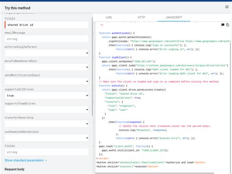 Google Drive Api Adding New Users To Shared Drive Stack Overflow