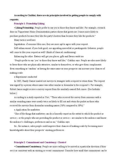 Cialdini Principles Pdf Business Cialdini Principles Pdf Business