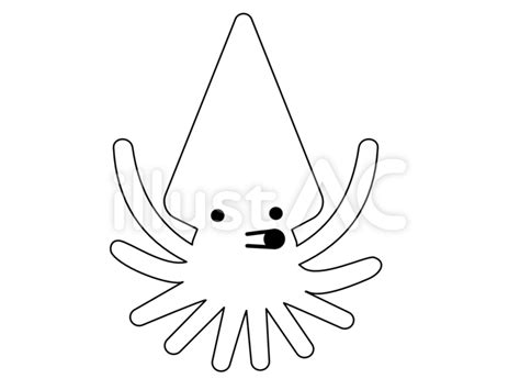 イカさんイラスト No 22816241無料イラストフリー素材ならイラストAC