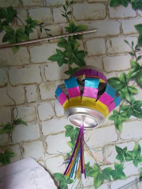 筷子简单手工制作灯笼 筷子手工制作灯笼 简单手工灯笼的制作 大山谷图库