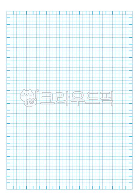 방안지 모눈종이 A4용지 세로노트 사각무늬 사진 이미지 일러스트 캘리그라피 Green Seed작가