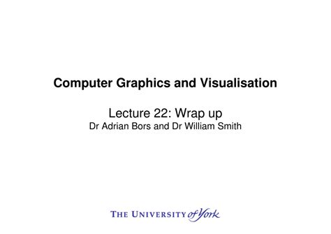 pdf computer graphics and visualisation