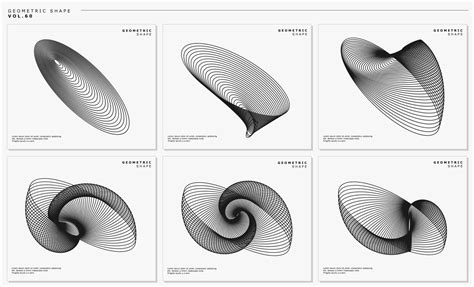 Dynamic Lines Abstract Design Vector Set Digital Line Abstract Template Bundle 19549054 Vector