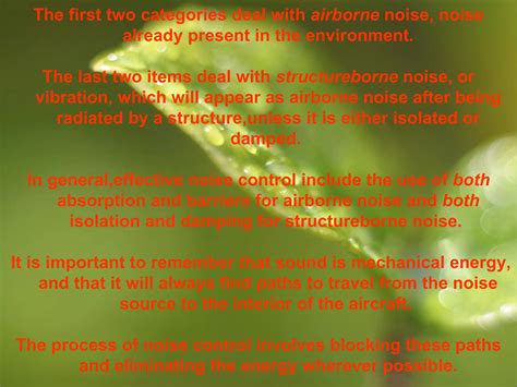 Noise Reduction In Aircraftphysics Ppt
