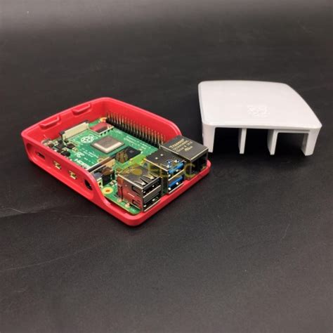 Raspberry Pi Official Case ABS Two Part Protective Enclosure For Raspberry Pi 4