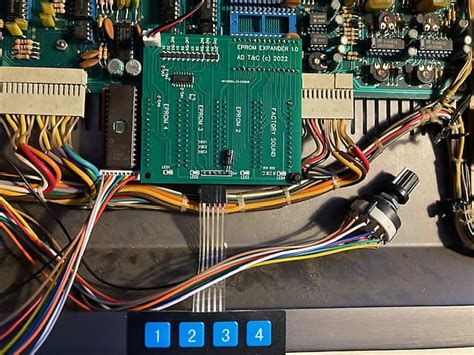 8 Eprom Add On For Expansion Drum For Solton Programmer 24 Reverb