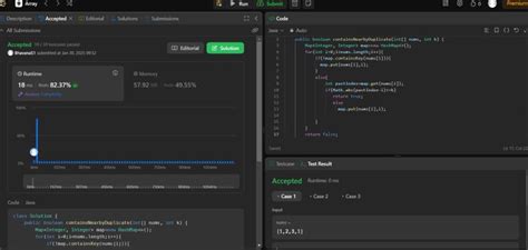 Leetcodechallenge Leetcode Containsduplicateii Hashmap Algorithms Codingchallenge