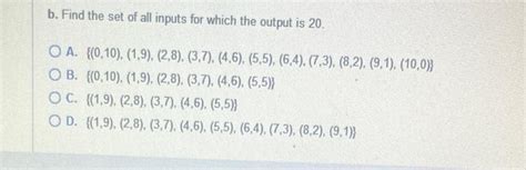 Solved Consider A Function Machine That Accepts Inputs As
