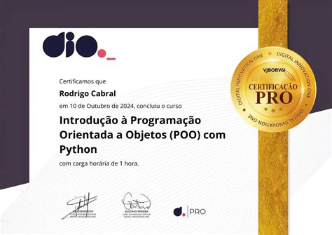 Introdução à Programação Orientada A Objetos Poo Com Python Rodrigo