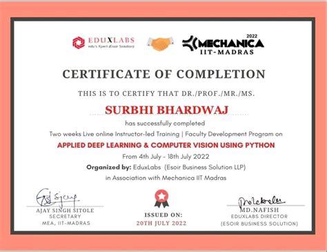 surbhi bhardwaj on linkedin pythonprogramming computervision