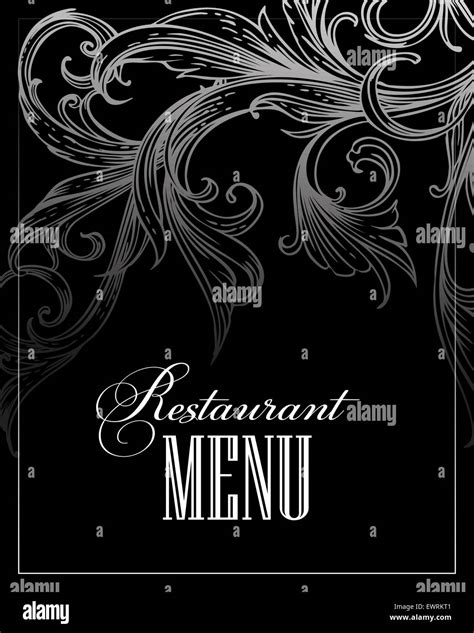Restaurant Menu Design Cover