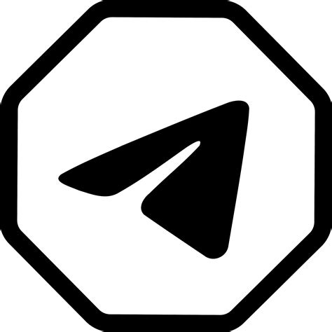 telegram icon by friconix fi onluxl telegram line normal octagon logo