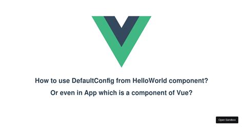 Vue Template Codesandbox Vue Template Codesandbox