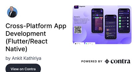 cross platform app development flutter react native by ankit kathiriya