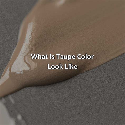What Is Taupe Color Look Like