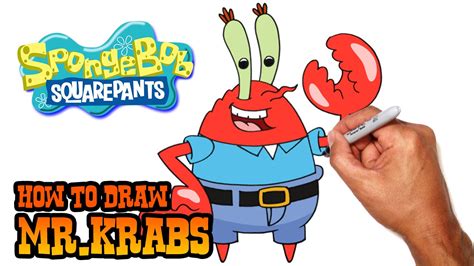 How To Draw Mr Krabs Spongebob Squarepants YouTube