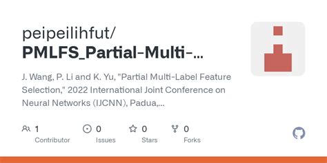 Pmlfspartial Multi Label Feature Selectionexhaustionm At Main